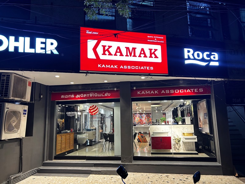 Parryware Thillai Nagar Showroom - Kamak Associates